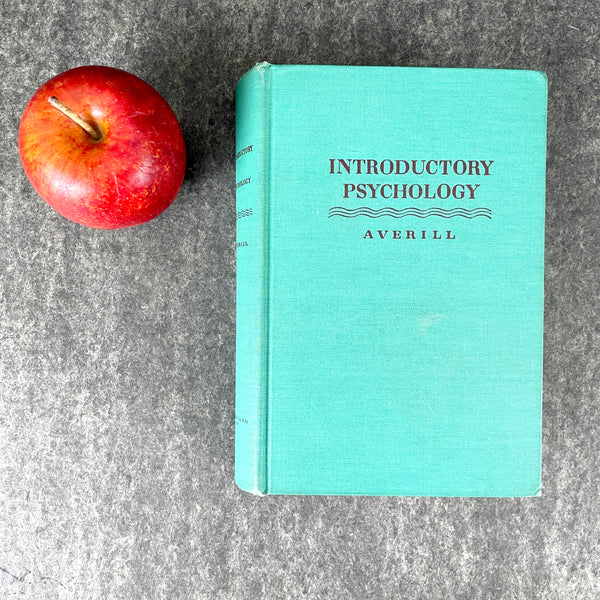 Introductory Psychology - Lawrence A Averill - 1943 textbook ...