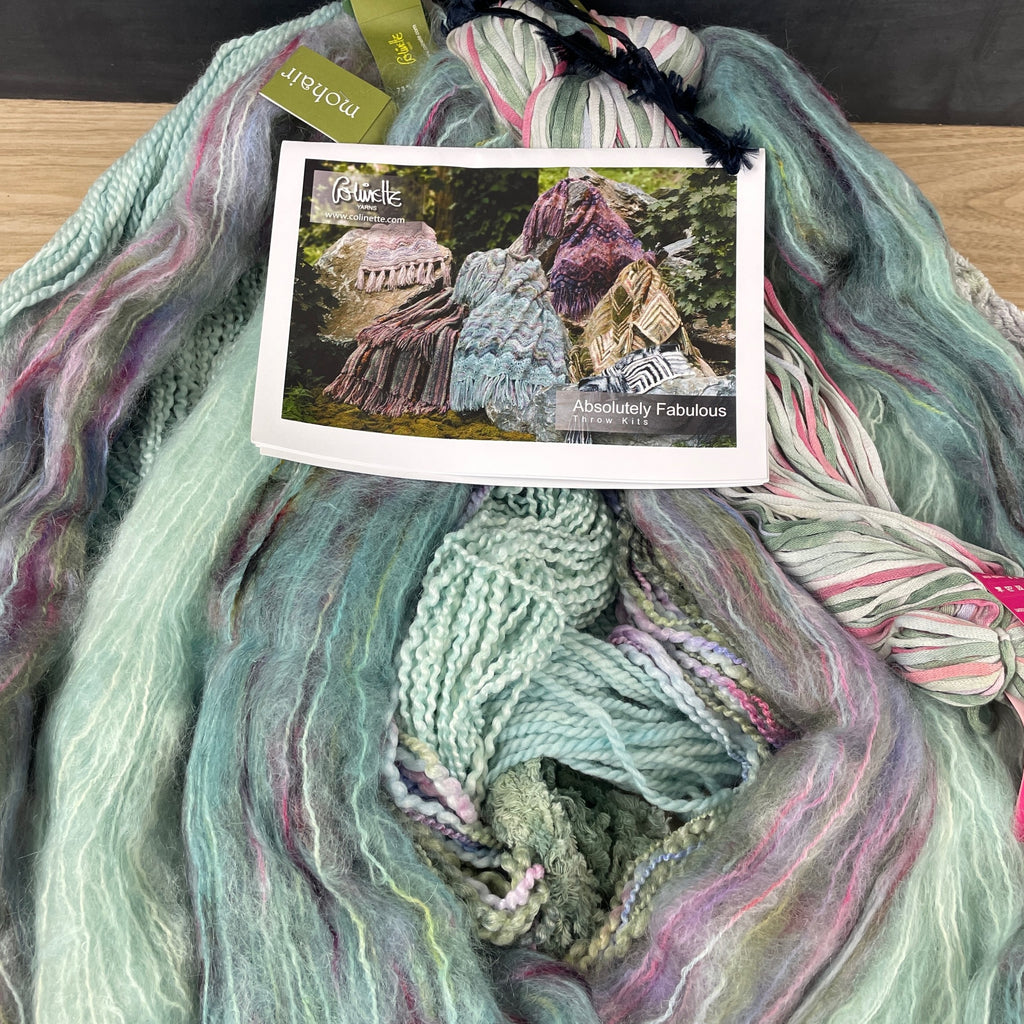 Colinette Absolutely Fabulous Throw Kit - #10 Waterlilies | NextStage ...