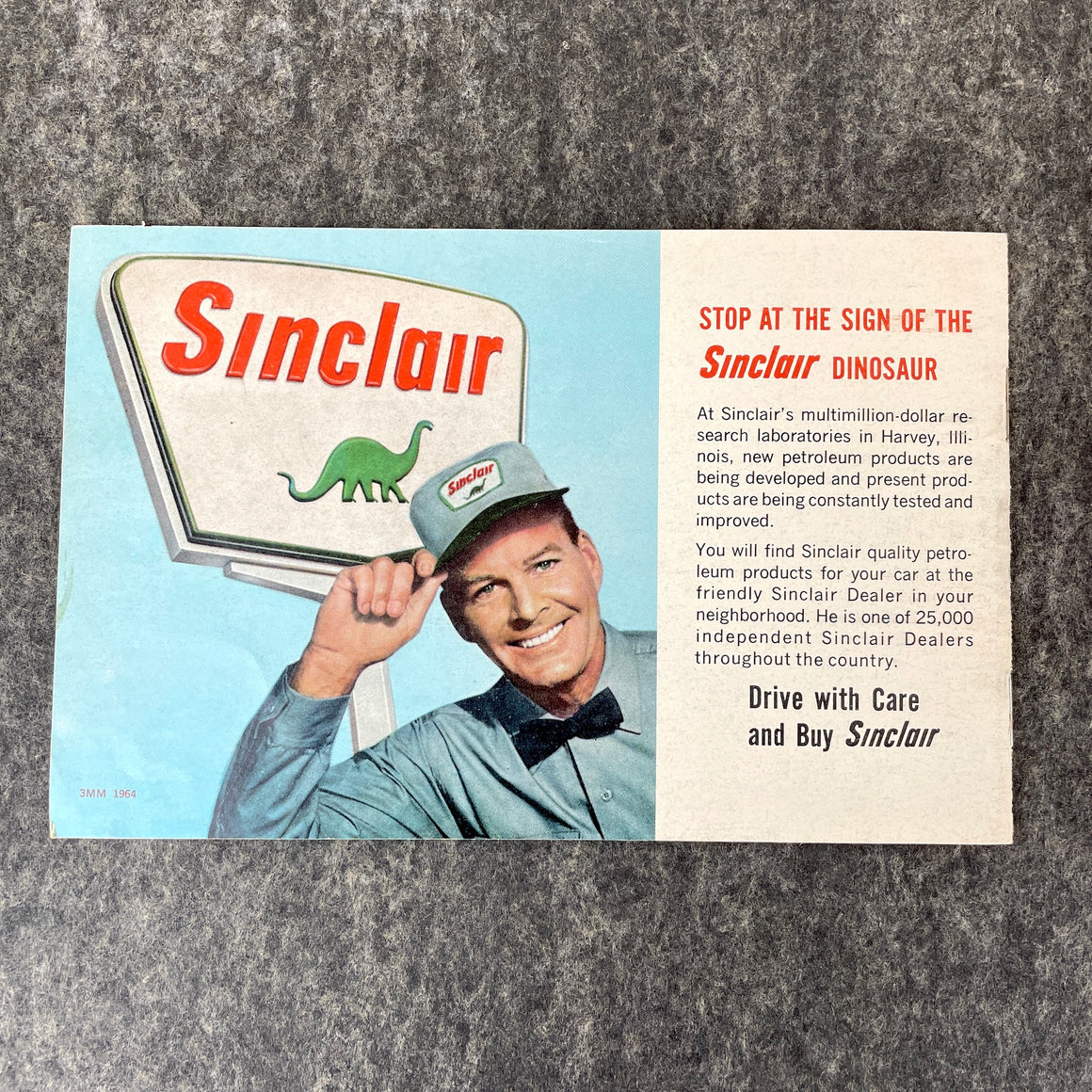 Sinclair Dinoland - NY World's Fair 1964-65 brochure - The Exciting Wo ...